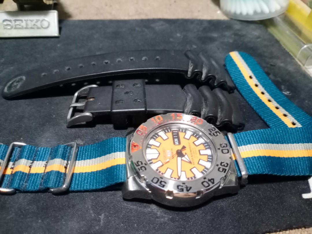 Seiko5monster, Men's Fashion, Watches & Accessories, Watches on Carousell