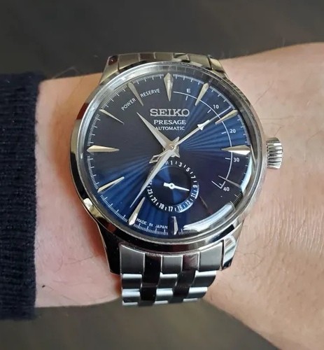 Seiko Presage Cocktail Blue Moon Automatic Watch *Made in Japan ...