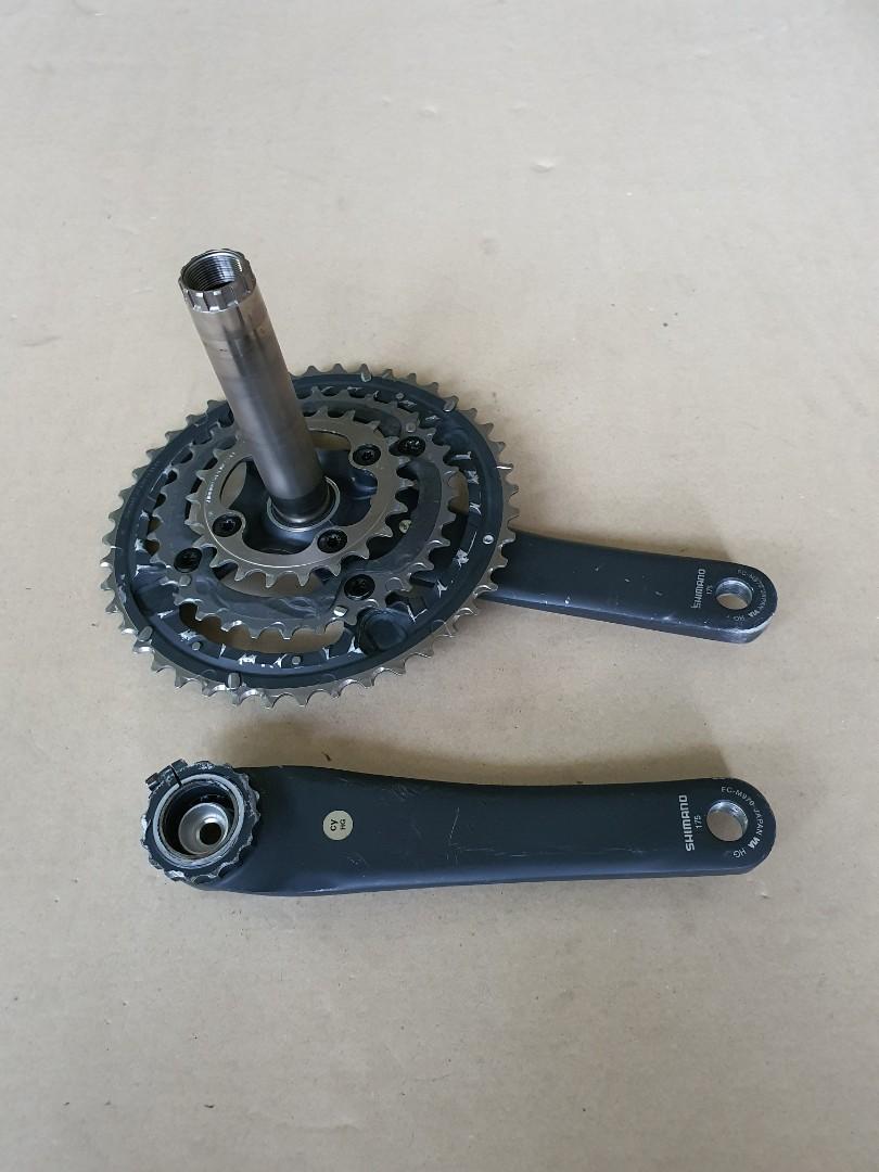 Shimano XTR Crankset - FC-M970, Sports Equipment, Bicycles & Parts ...