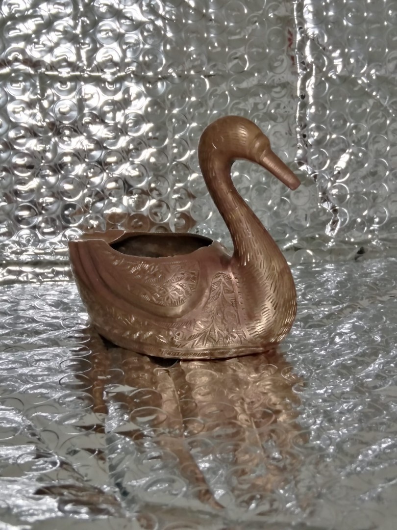 Solid brass Ash tray, Luxury, Accessories on Carousell