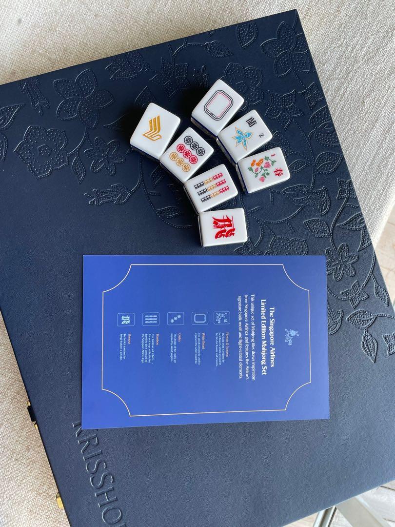 SQ Mahjong Limited Edition 2021 Singapore Airline SIA, Hobbies & Toys ...