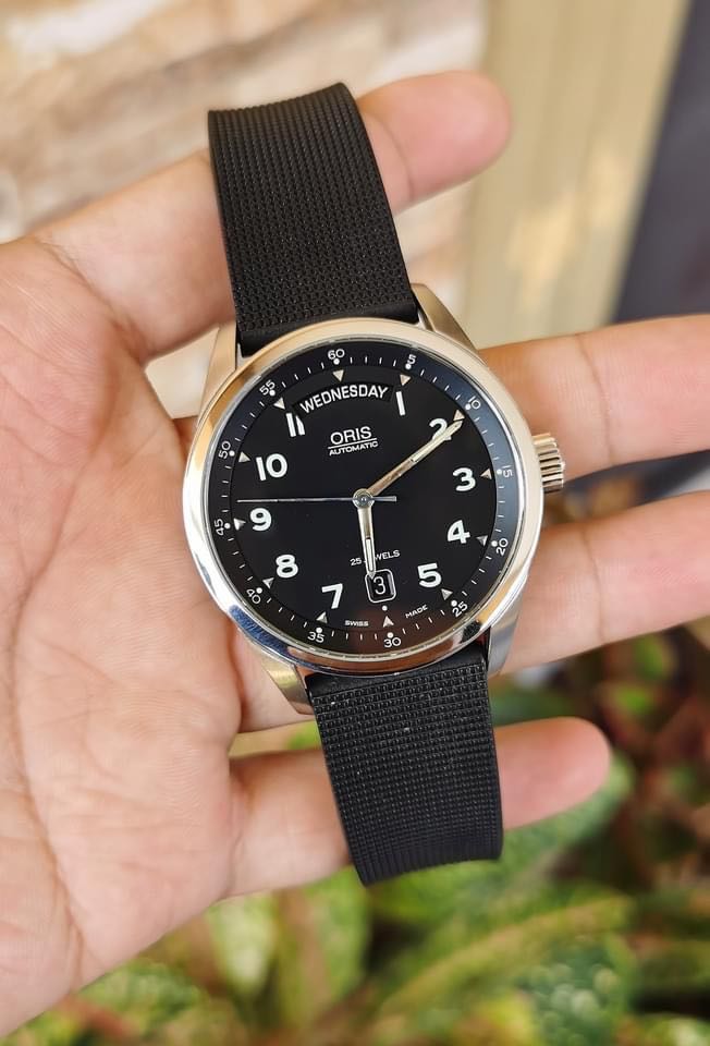 Swiss made Oris Calendar Day Date Automatic, Men's Fashion, Watches ...