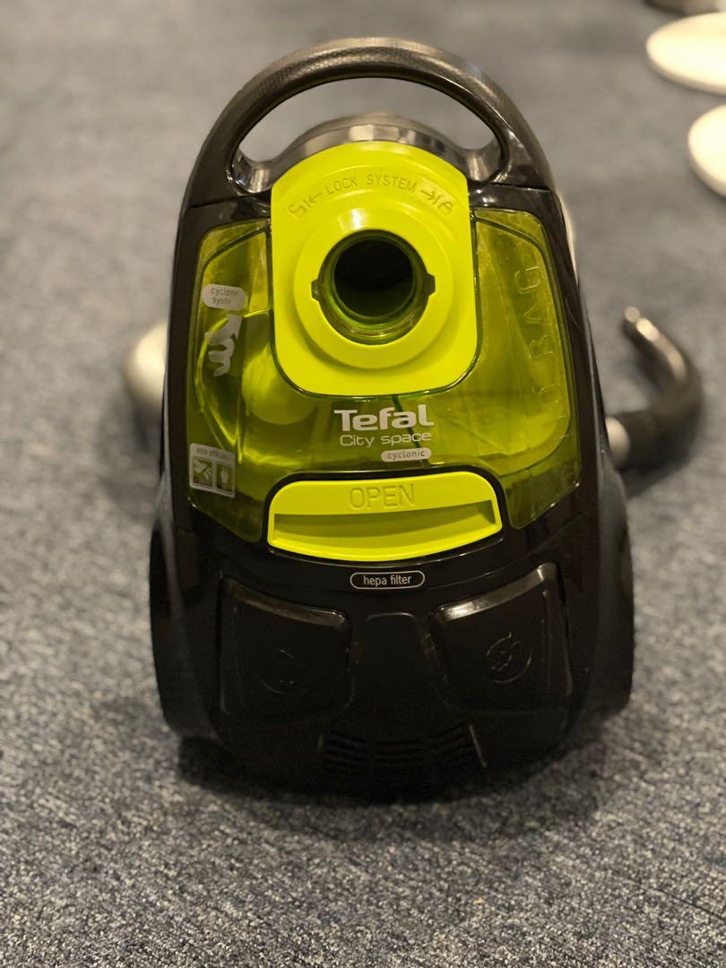 Tefal TW2522 CITY SPACE CYCLONIC BAGLESS VACUUM CLEANER (2000W), TV ...