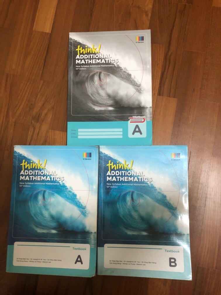 Think! A math textbook, Hobbies & Toys, Books & Magazines, Textbooks on ...