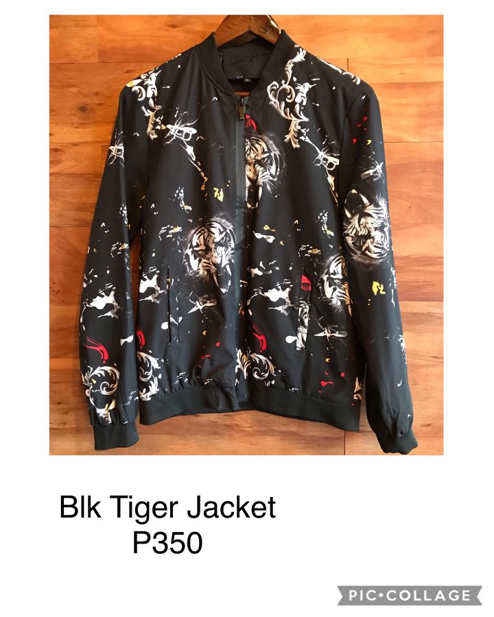 Tiger Bomber Jacket, Women's Fashion, Coats, Jackets and Outerwear on ...
