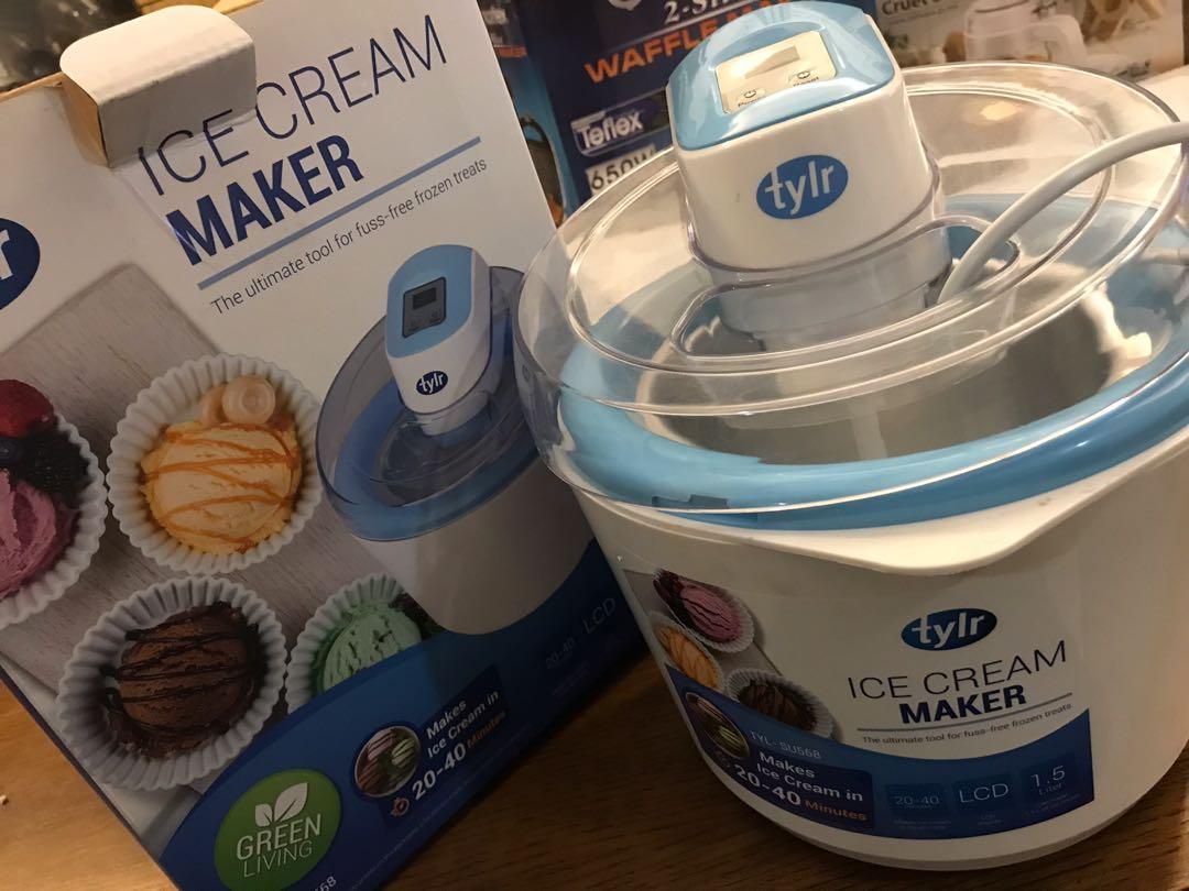 Tyler ice cream maker, TV & Home Appliances, Kitchen Appliances, Ice ...