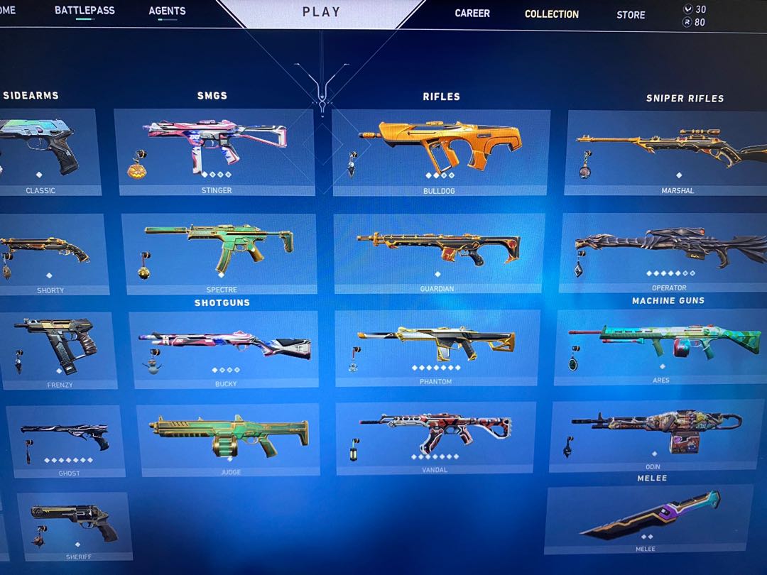 Valorant Account Ruin Dagger, Video Gaming, Gaming Accessories, Game ...