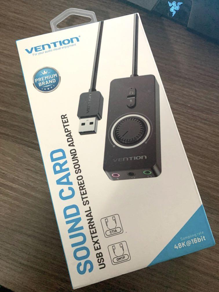 Vention Sound Card, Audio, Portable Audio Accessories on Carousell