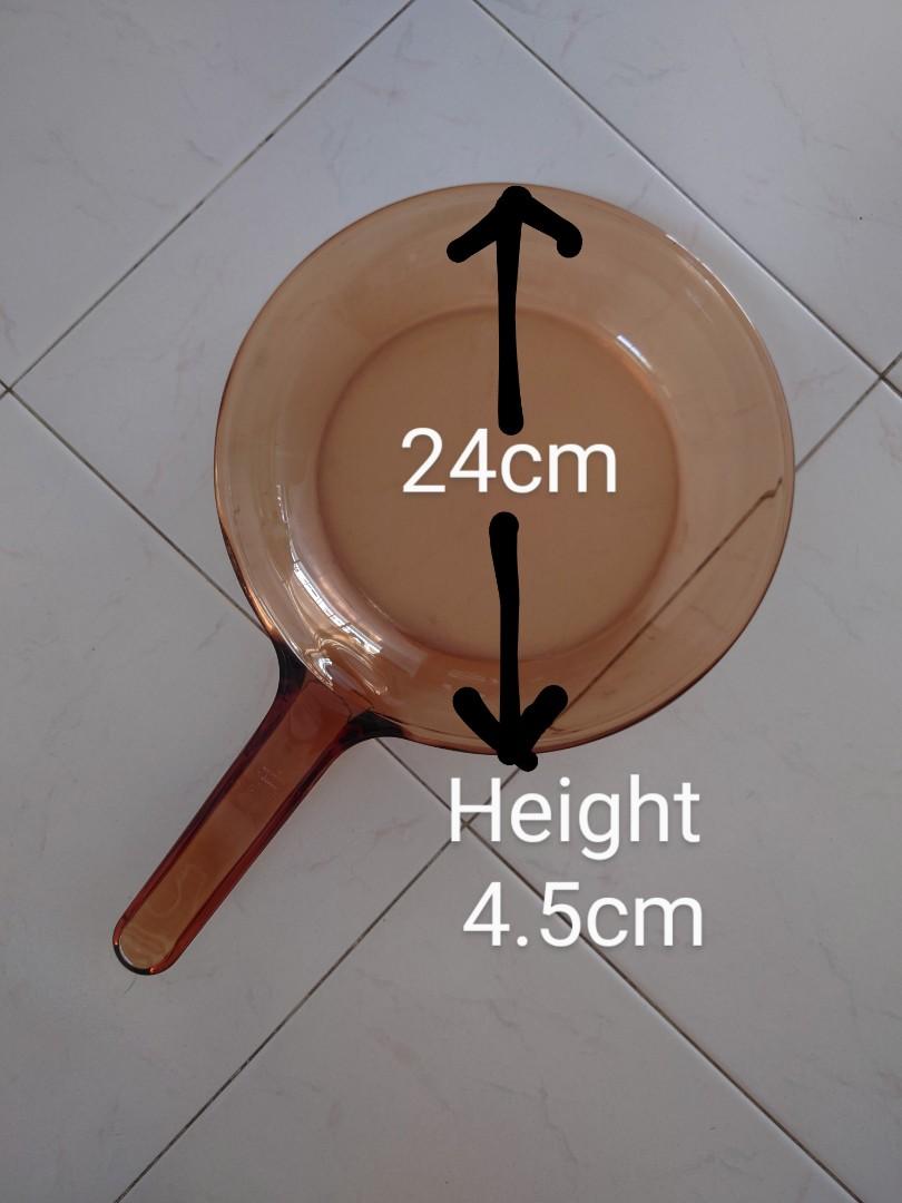 Vision Glass Frying Pan Corning USA, TV & Home Appliances, Kitchen ...