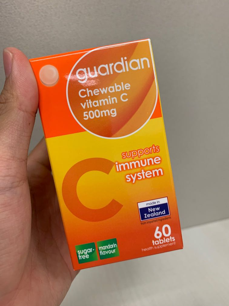 Vitamin C (Guardian), Health & Nutrition, Health Supplements, Vitamins ...