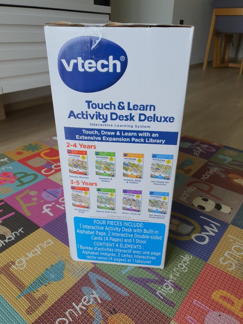 VTech Touch & Learn Activity Desk Deluxe, Babies & Kids, Infant ...