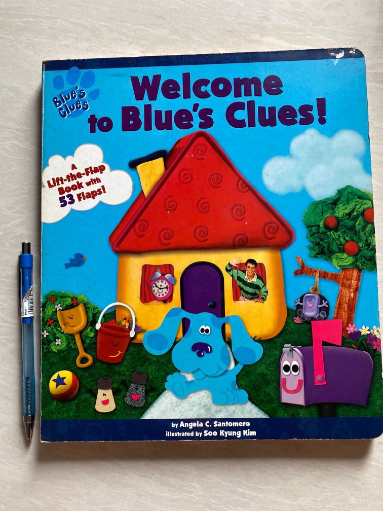 Welcome To Blue's Clues (A Lift-the-Flap Book) (Free normal mailing ...