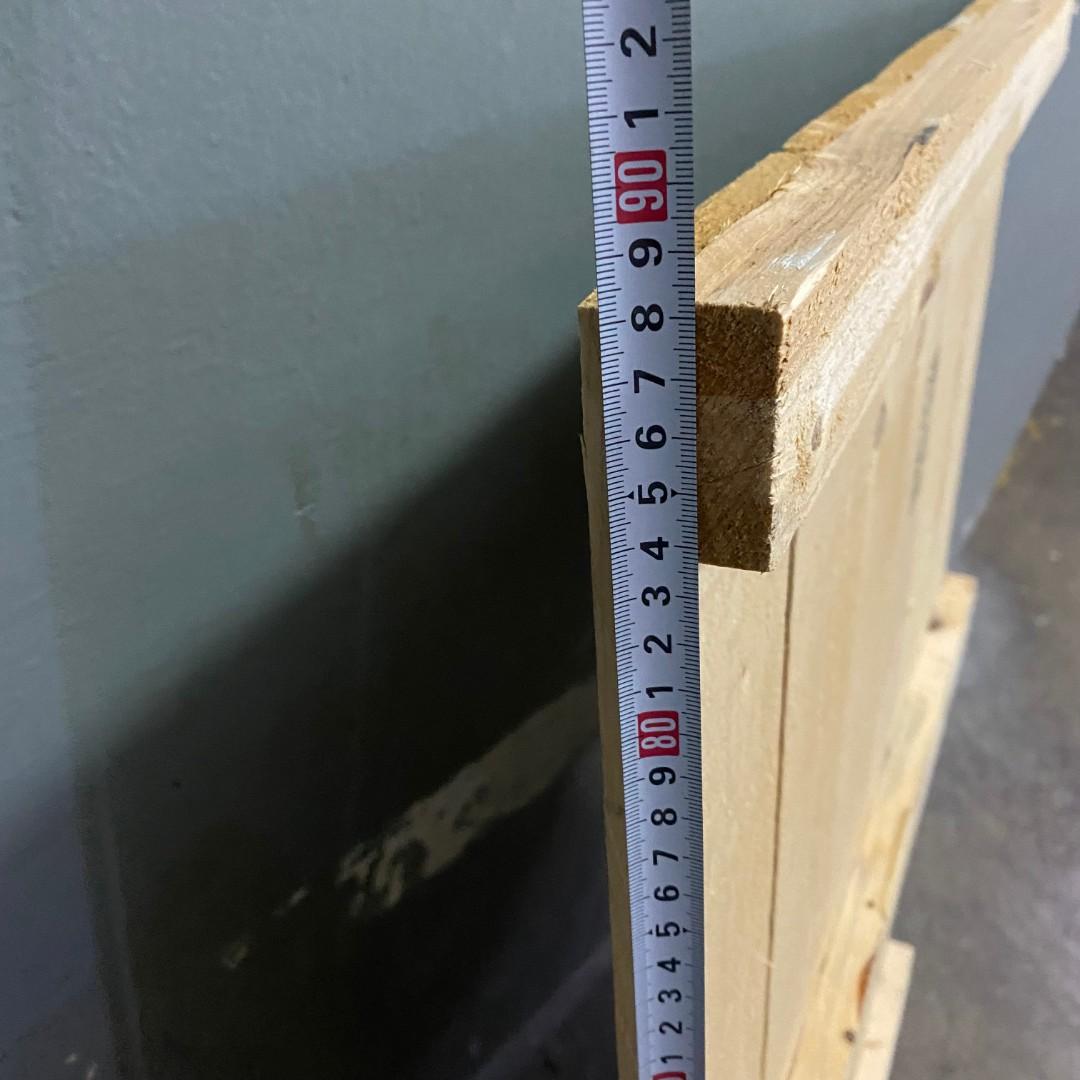 Wood crate top wooden crate panel table top, Furniture & Home Living ...