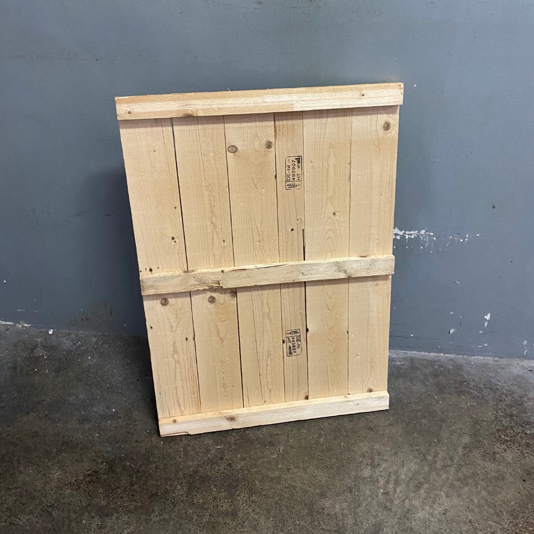 Wood crate top wooden crate panel table top, Furniture & Home Living ...
