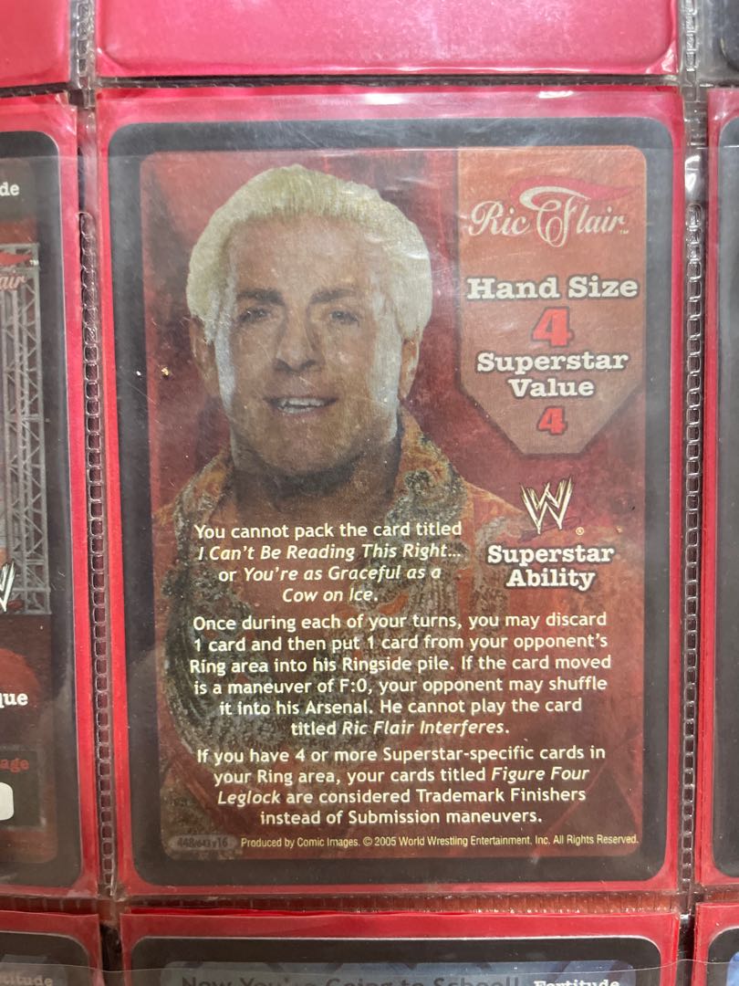 WWE Ric Flair Starter + Others, Hobbies & Toys, Toys & Games on Carousell