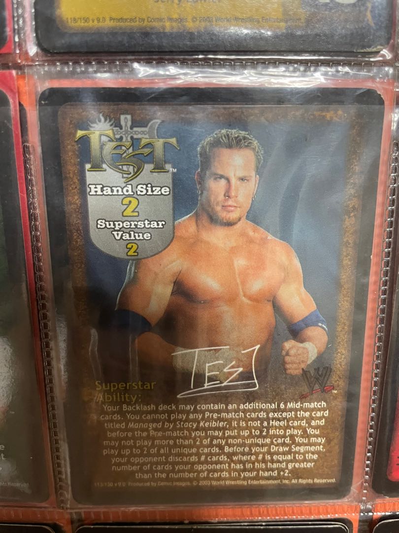 WWE Test Starter, Hobbies & Toys, Toys & Games on Carousell