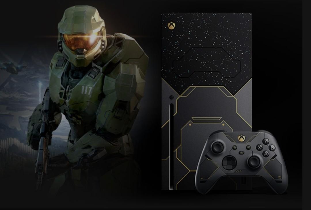 XBOX SERIES X HALO LIMITED EDITION, Video Gaming, Video Game Consoles ...