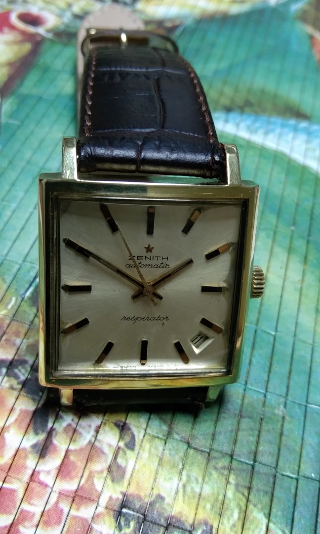 Zenith Respirator J.F.K Kennedy Watch, Men's Fashion, Watches ...