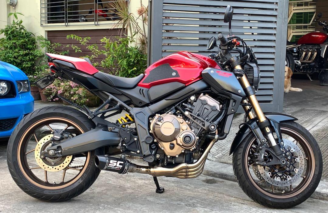 Honda CB650R SC-Project Exhaust