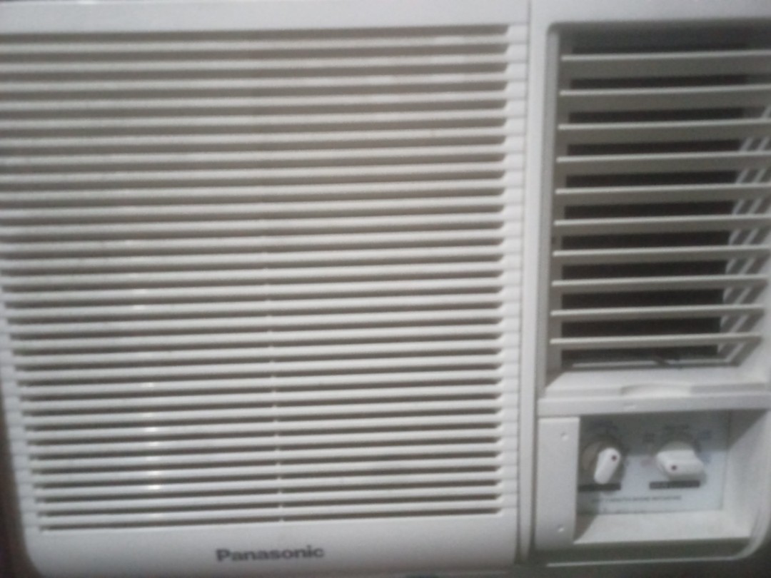 .75 panasonic window type, TV & Home Appliances, Air Conditioning and ...