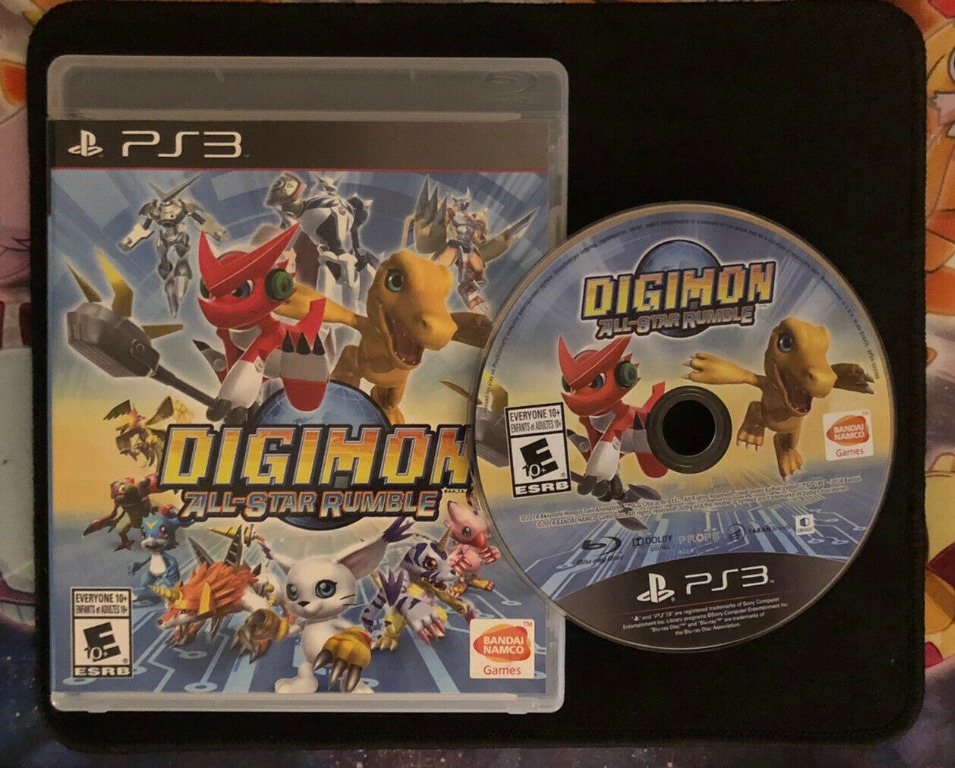 (罕有) PS3 GAME DIGIMON ALL-STAR RUMBLE 數碼暴龍全明星大亂鬥, 電子遊戲, 電子遊戲 ...