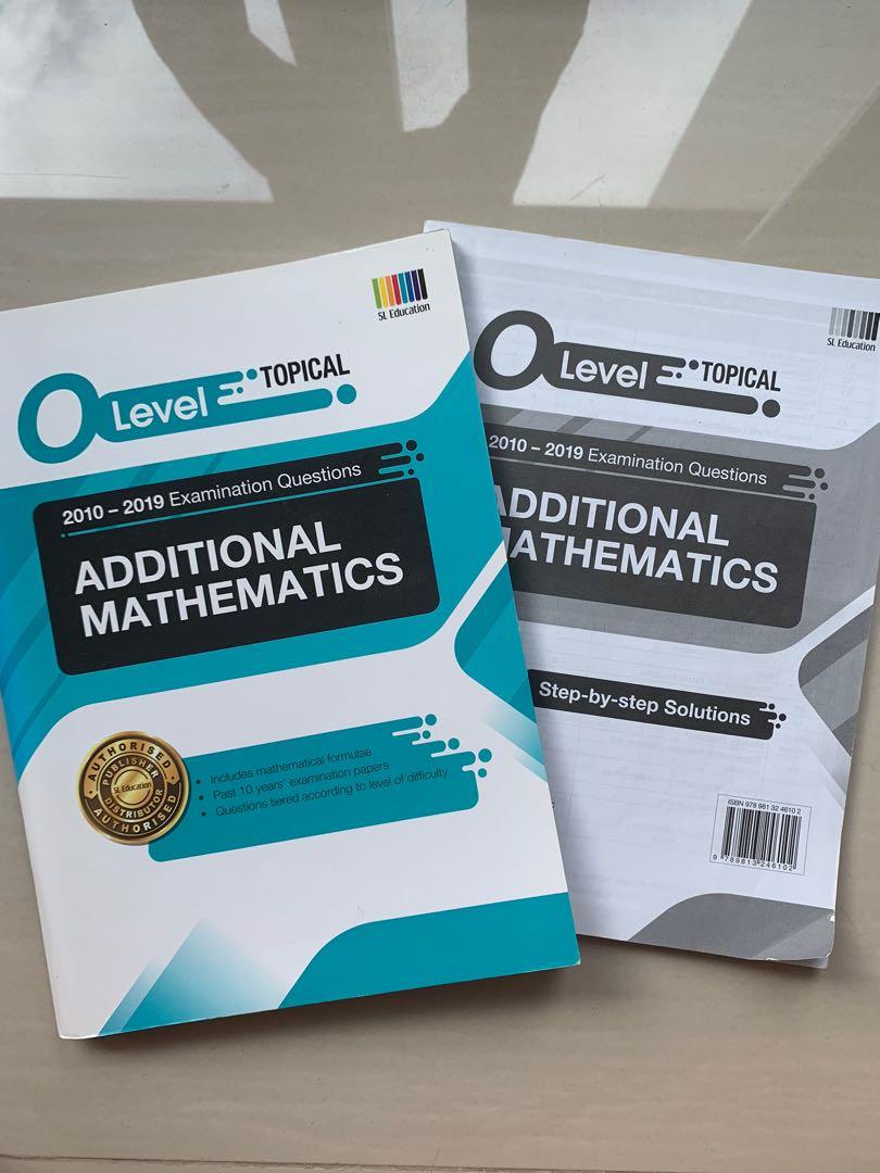 amath o level topical exam questions, Hobbies & Toys, Books & Magazines ...
