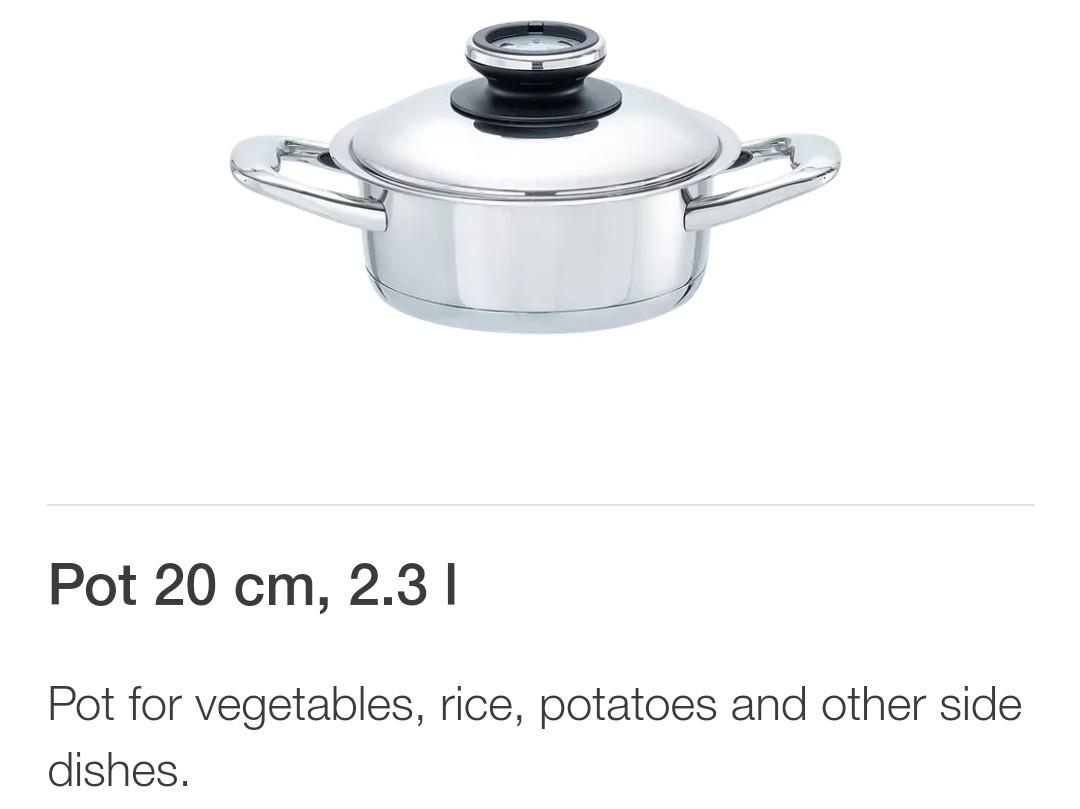 AMC Pot 20cm 2.3l, Furniture & Home Living, Kitchenware & Tableware ...