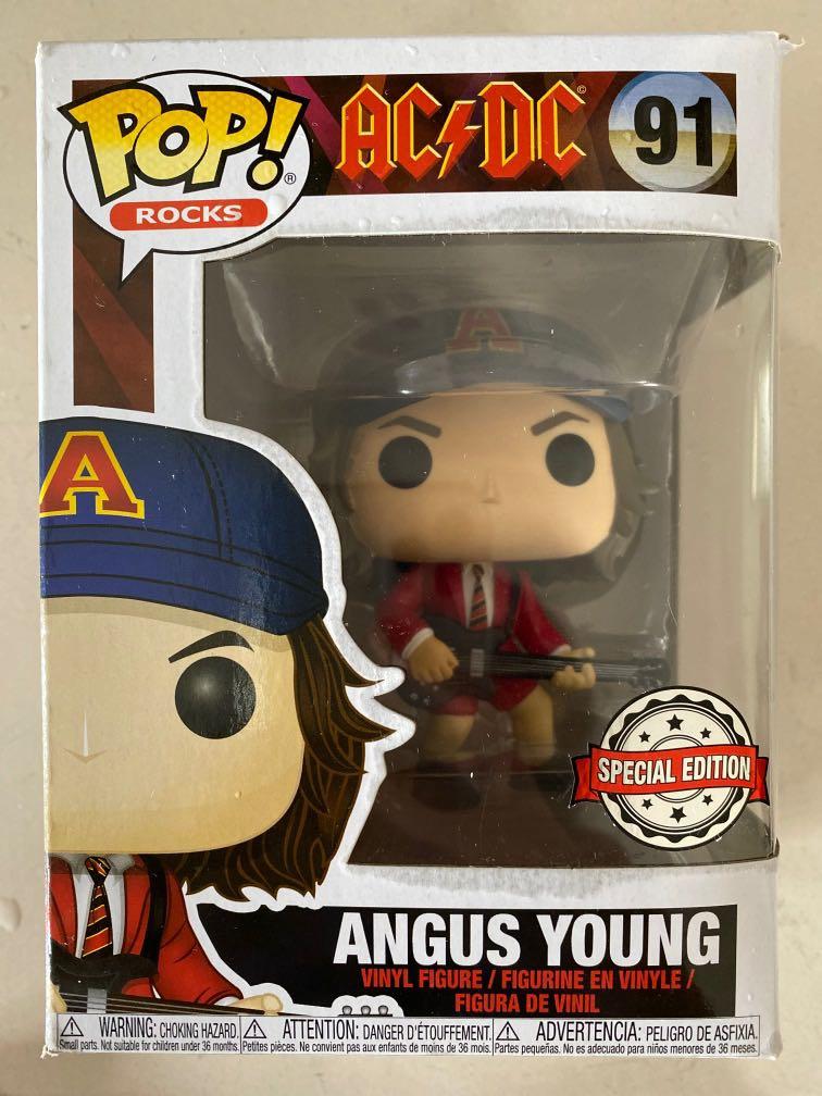 Angus Young Funko Pop, Hobbies & Toys, Memorabilia & Collectibles, Fan ...