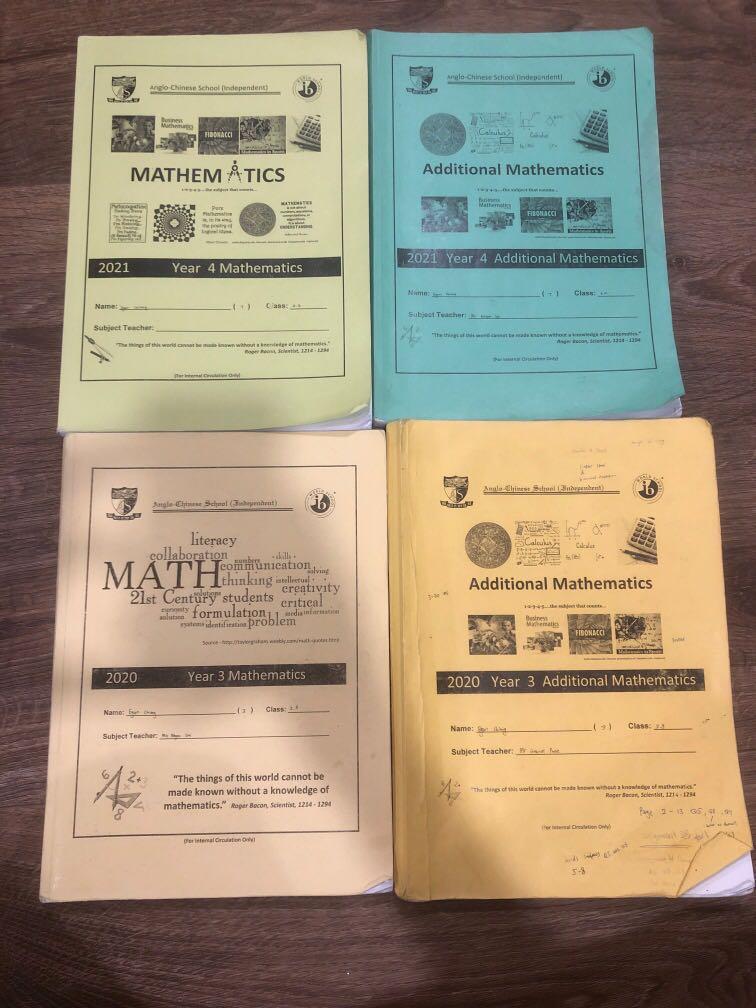 authentic ACSI math, Hobbies & Toys, Books & Magazines, Textbooks on ...