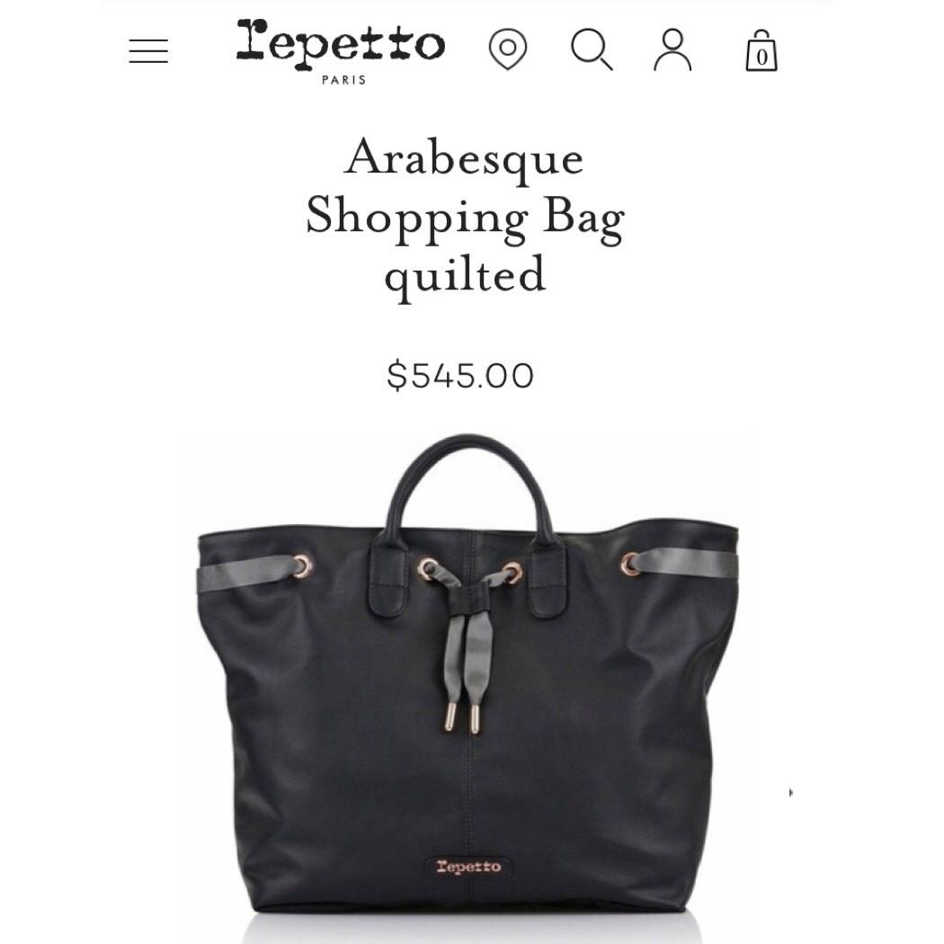 Authentic REPETTO, Women's Fashion, Bags & Wallets, Tote Bags on Carousell