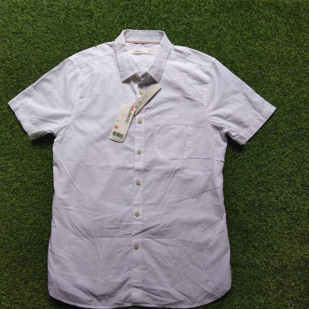 Baleno White Polo, Men's Fashion, Tops & Sets, Tshirts & Polo Shirts on ...