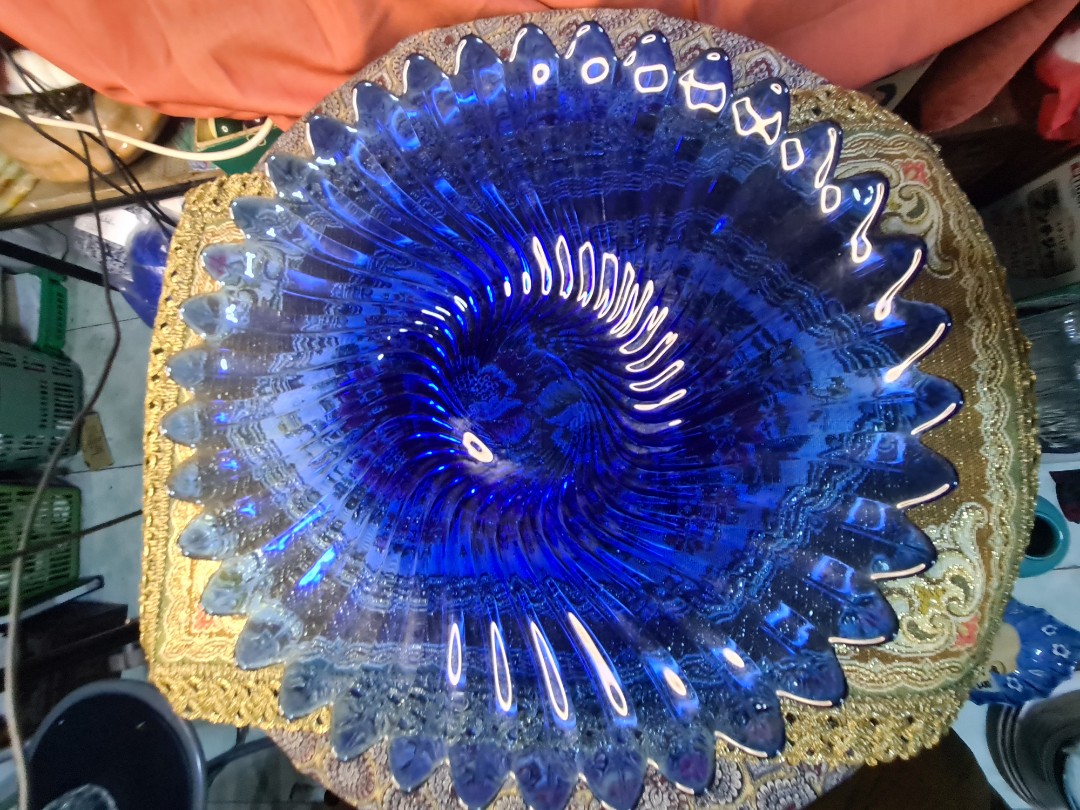 Blue Center Table display, Furniture & Home Living, Home Decor, Other ...