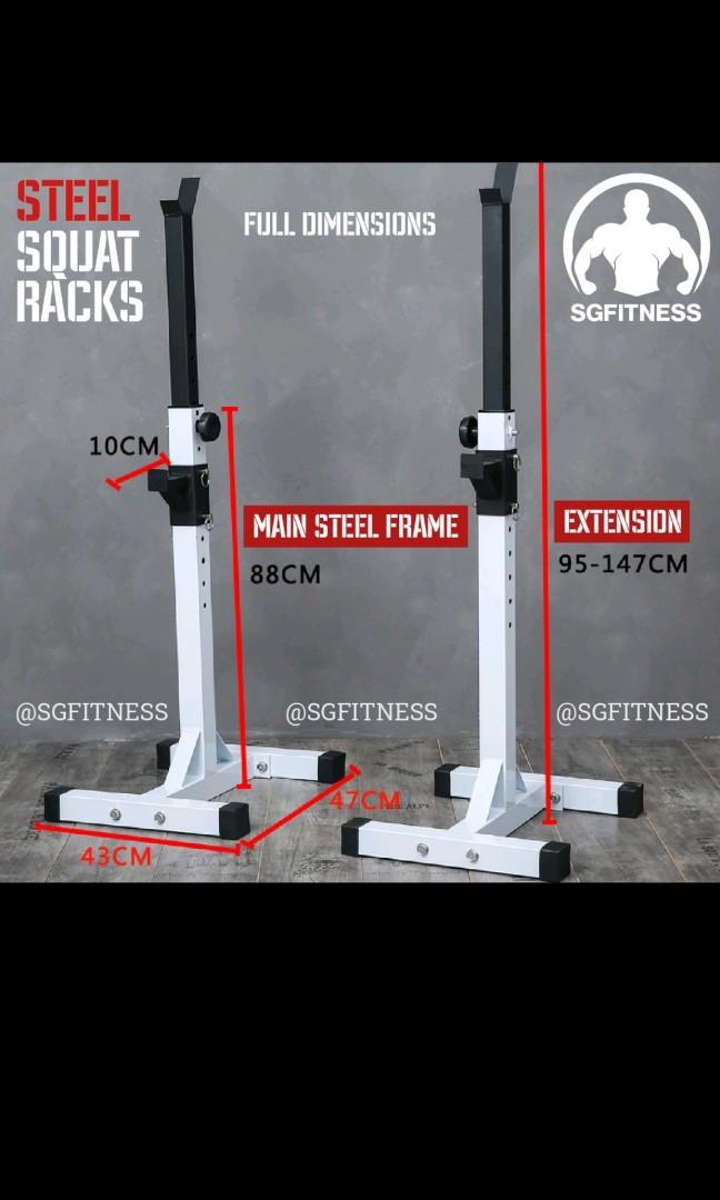 Brand new mini squat rack, Sports Equipment, Exercise & Fitness ...