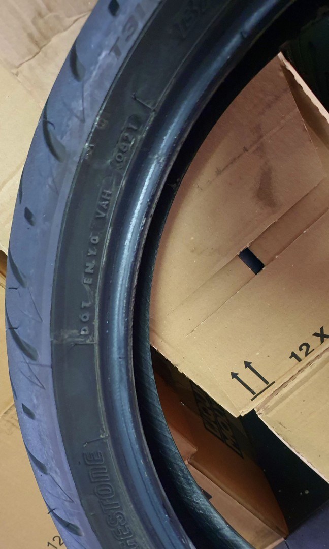 Bridgestone Battlax T31 front sport touring tyre 120/70, Motorcycles ...