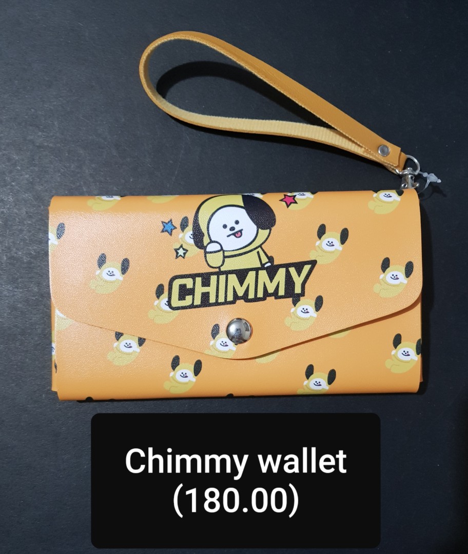 Bt21 Chimmy Wallet, Women's Fashion, Bags & Wallets, Wallets & Card ...