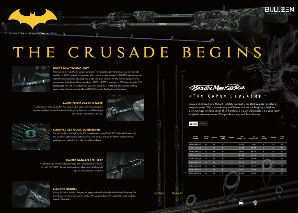 Bullzen Brutal Monster BATMAN The Caped Crusader, Sports Equipment ...