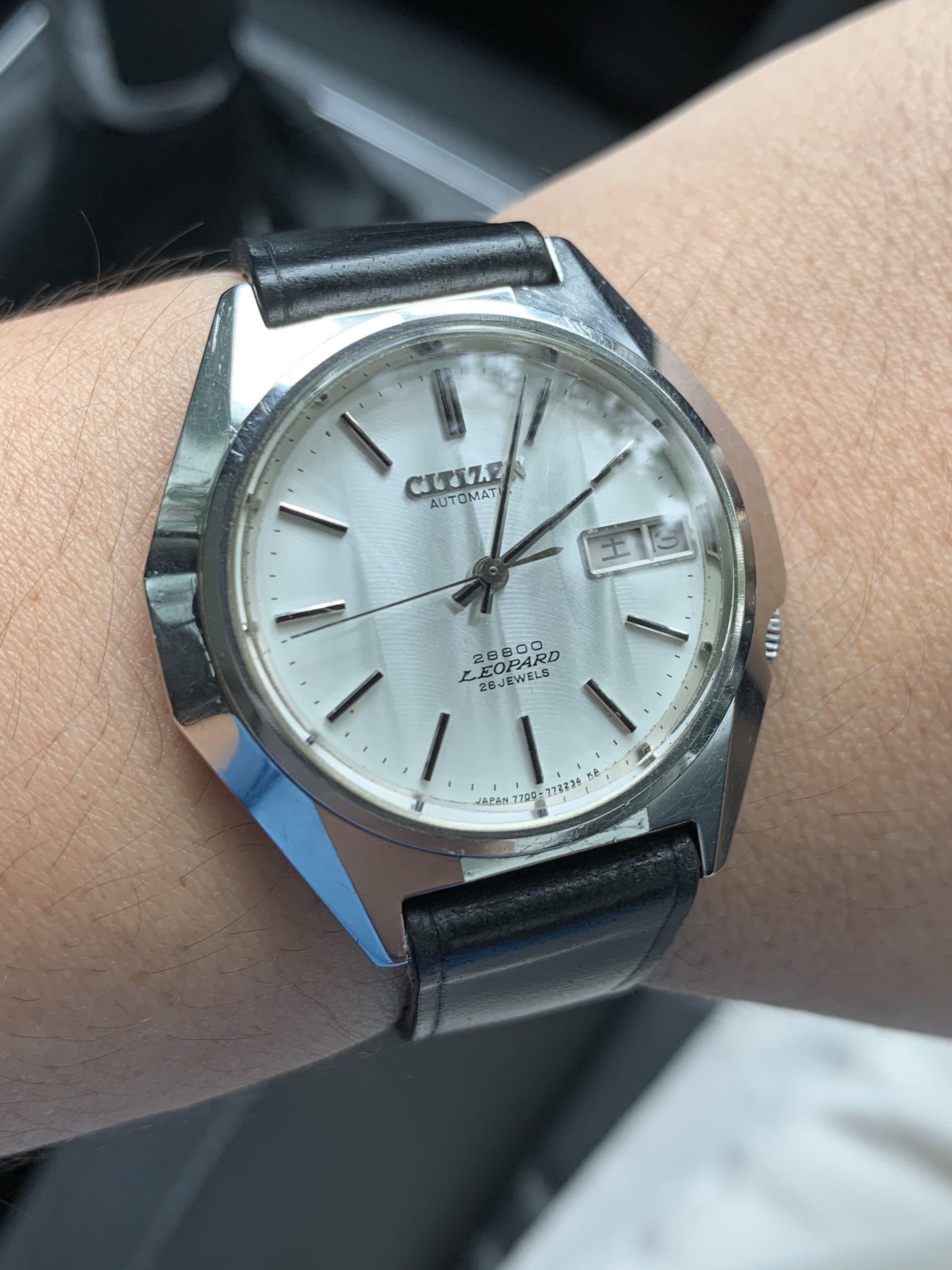 Citizen Leopard 28800 bph Automatic, Men's Fashion, Watches & Accessories, Watches on Carousell