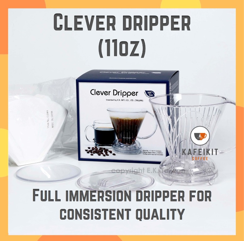 Clever Dripper Full Immersion Coffee Brewer, Furniture & Home Living ...
