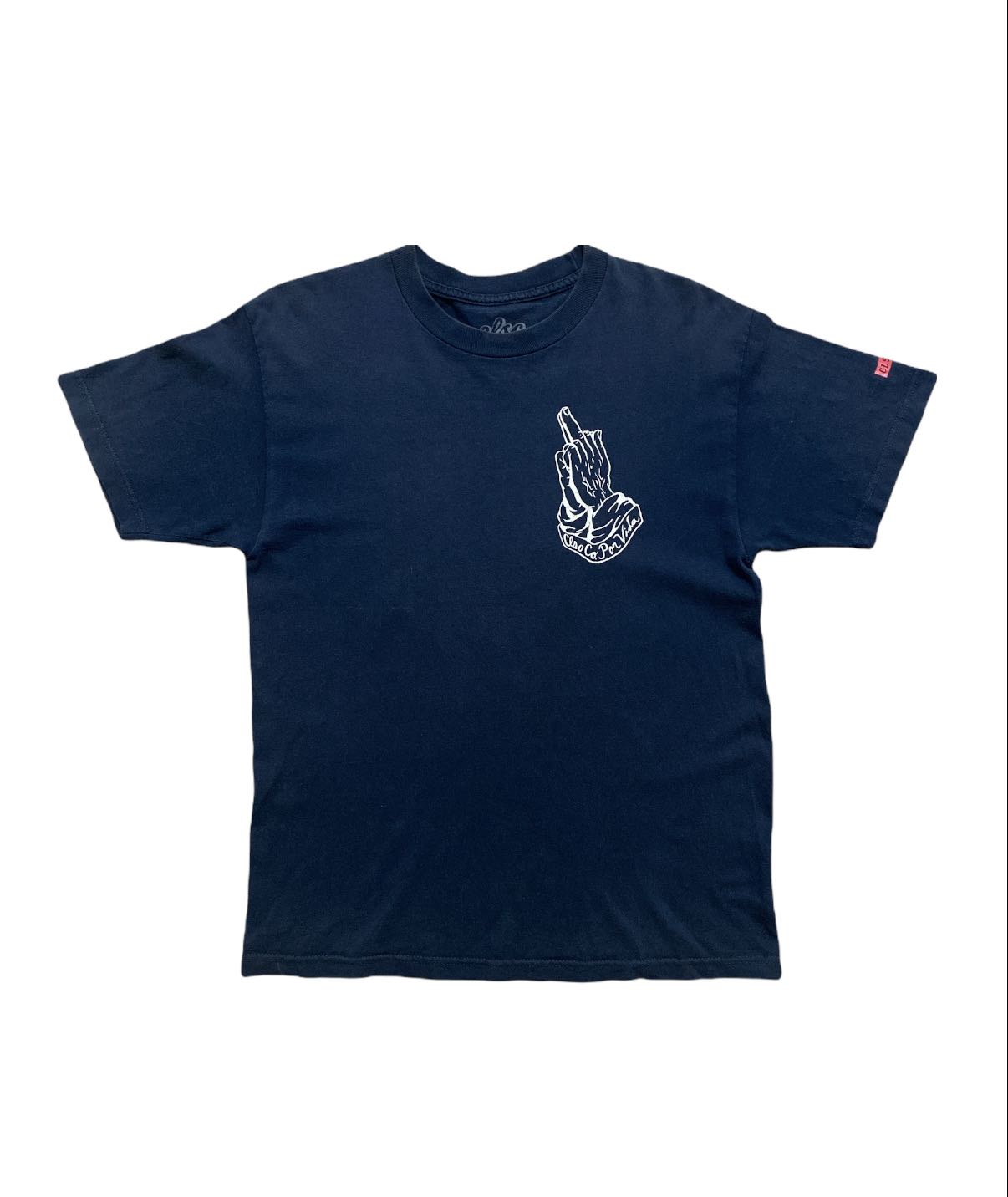 CLSC Praying Finger - CLSC CO. POR VIDA Vintage Style Tee, Men's ...