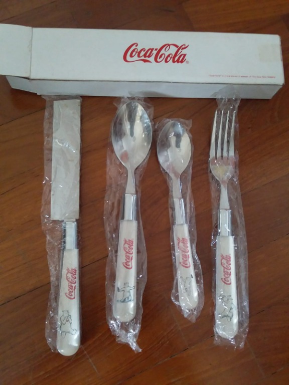 Coca Cola Utensils (4 piece set), Hobbies & Toys, Memorabilia ...