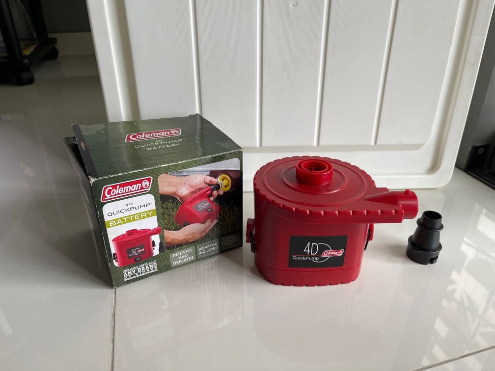 Coleman Quick Pump Portable, Sports Equipment, Hiking & Camping on ...