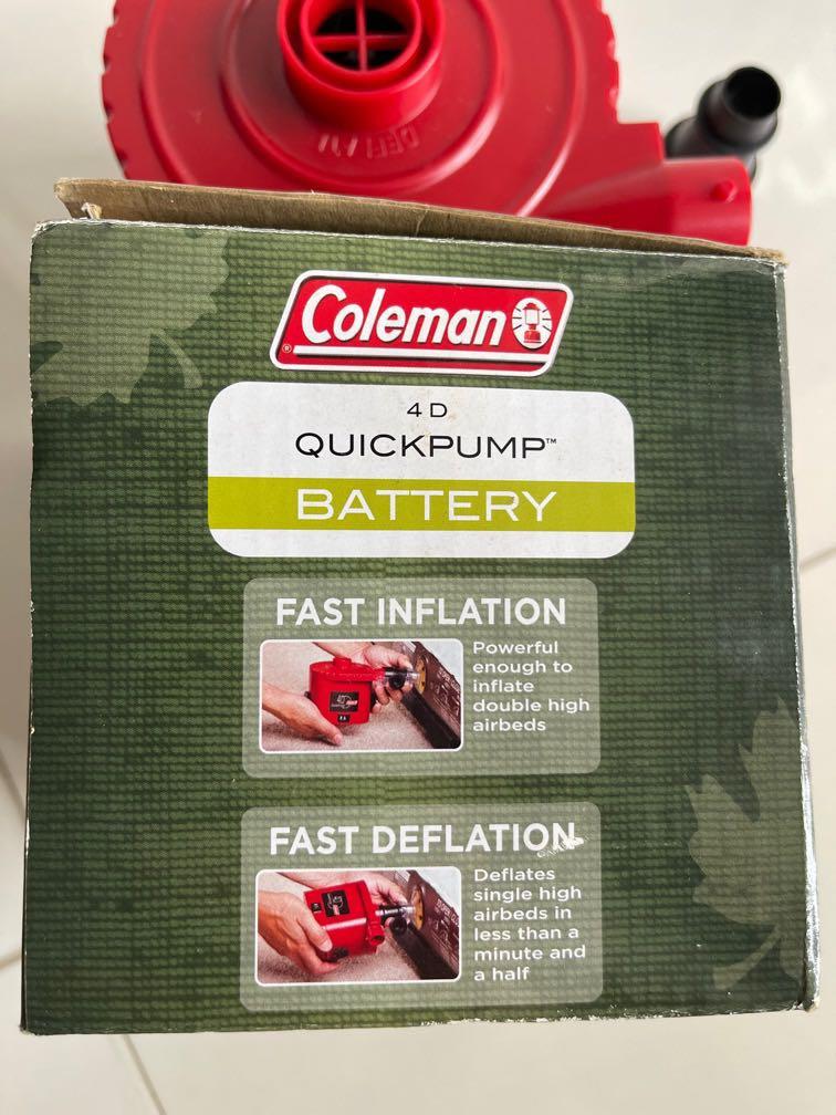Coleman Quick Pump Portable, Sports Equipment, Hiking & Camping on ...