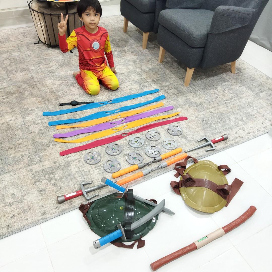 FOR ALL Superb COLLECTION FOR TMNT Complete Ninja Turtles weapons Toys ...