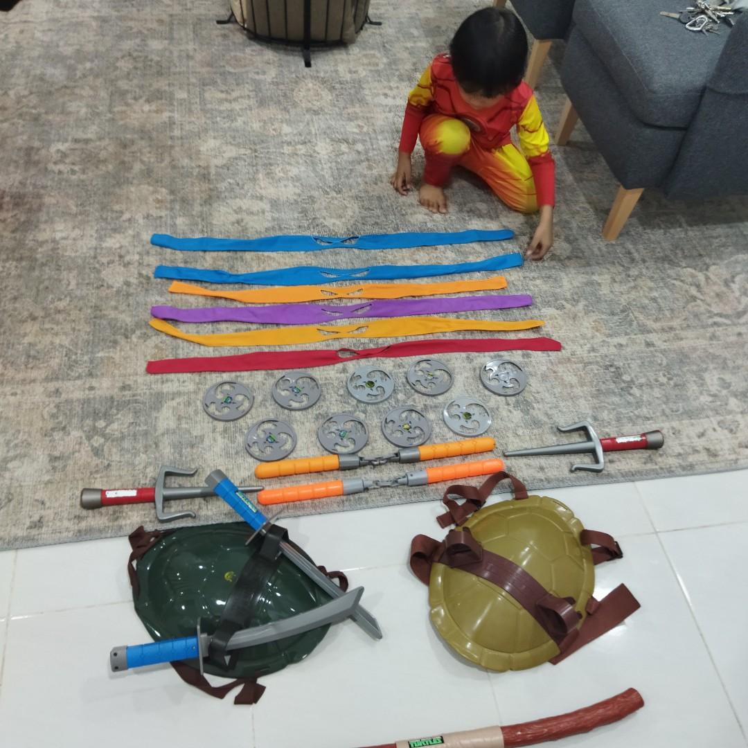 FOR ALL Superb COLLECTION FOR TMNT Complete Ninja Turtles weapons Toys ...