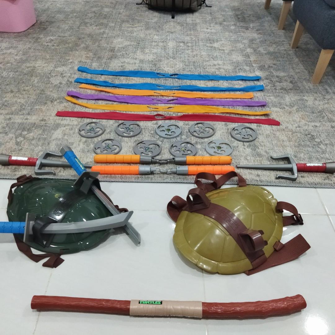 FOR ALL Superb COLLECTION FOR TMNT Complete Ninja Turtles weapons Toys ...