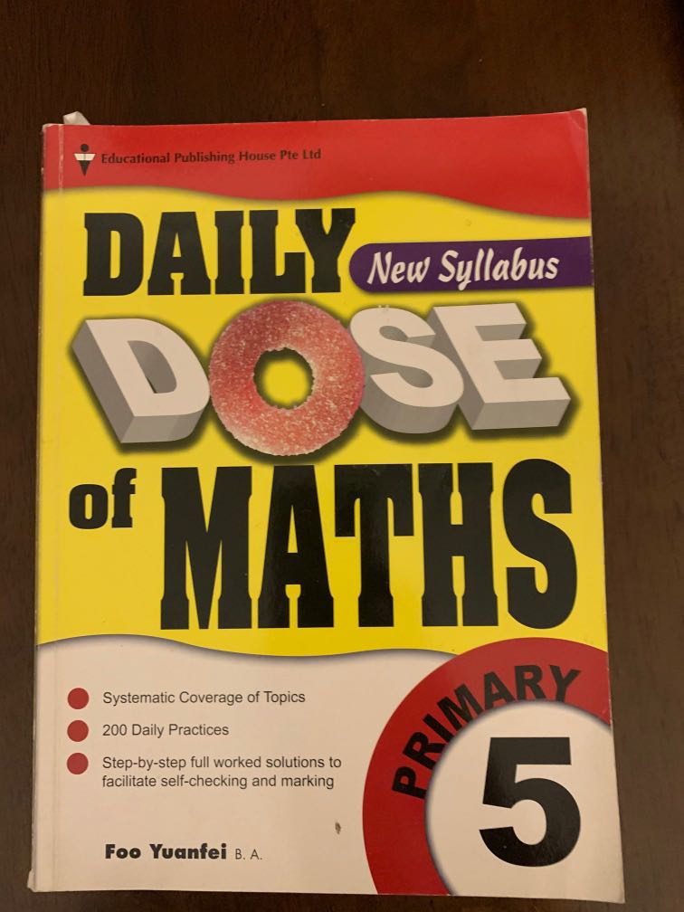 Daily Dose Maths Primary 5, Hobbies & Toys, Books & Magazines ...