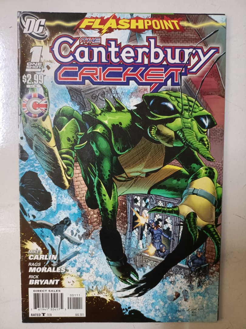 DC COMICS FLASHPOINT THE CANTERBURY CRICKET #1, Hobbies & Toys, Books ...