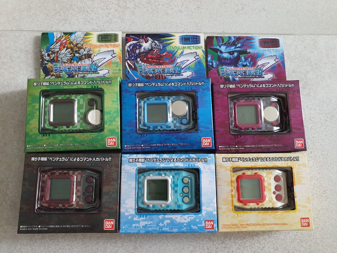 Digimon Pendulum Z Wave 1 and 2, Hobbies & Toys, Toys & Games on Carousell