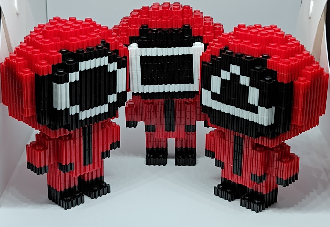 DIY Squid Game unofficial Lego toy mini brick, Hobbies & Toys ...