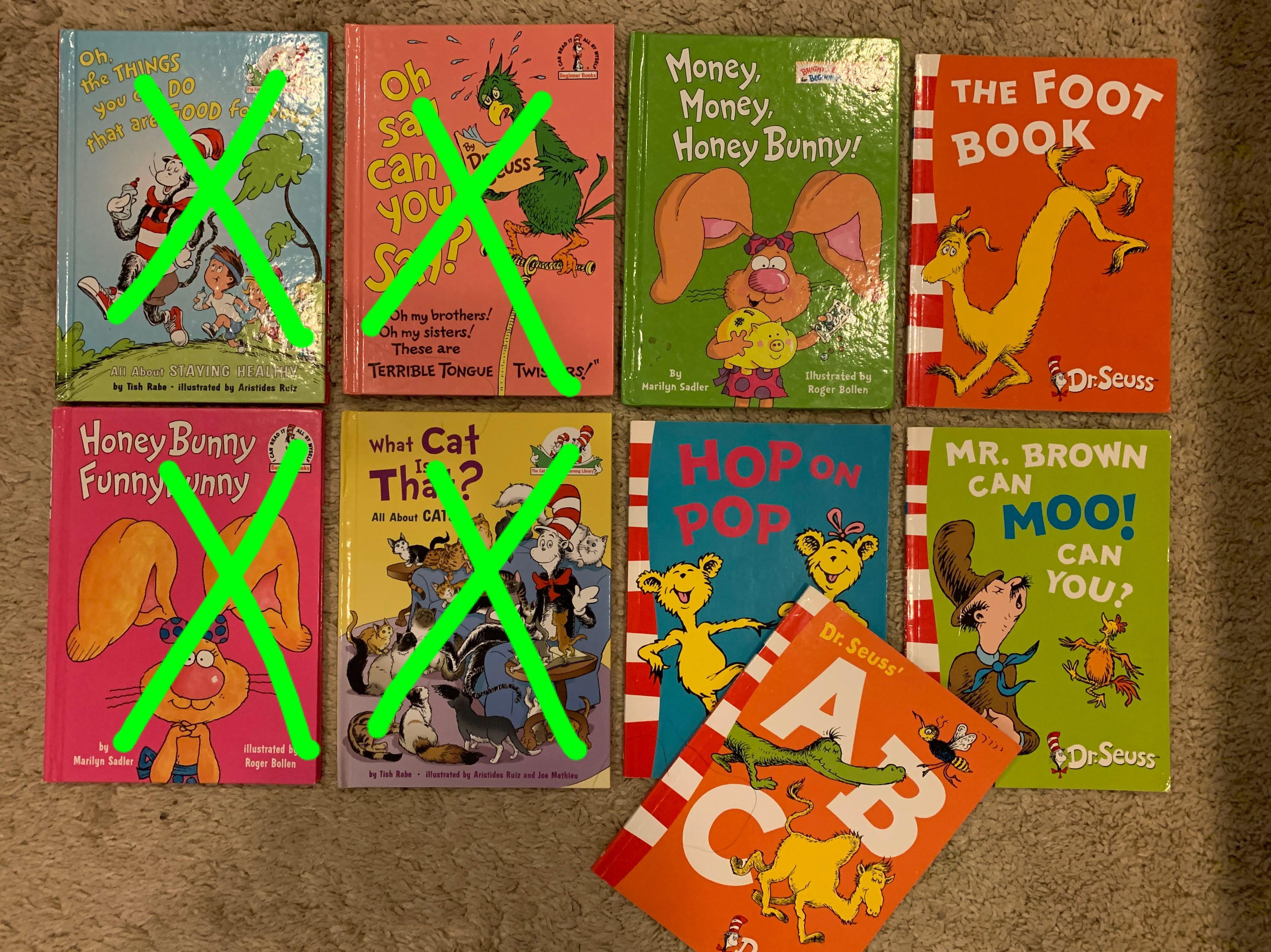 Dr Seuss - early readers & The Cat In The Hat dictionary , Hobbies ...